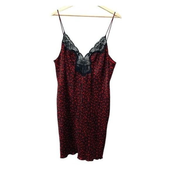 Olga | Intimates & Sleepwear | Olga Intimates Vintage Red And Black ...